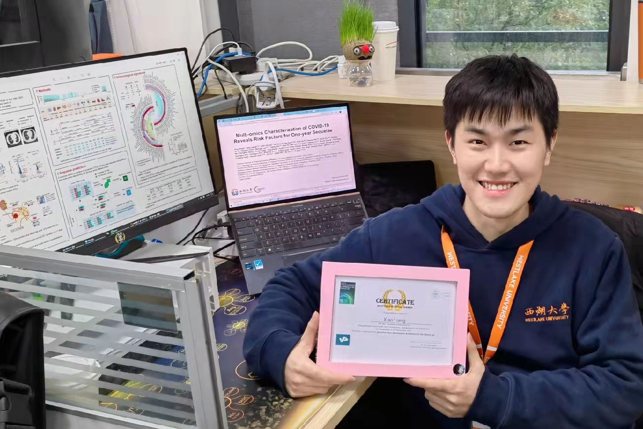 Xiao Liang won Best Presentation Award at VPAP 2021 – Laboratory for ...